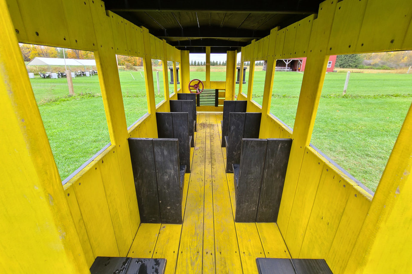 Model 700 School Bus Wood Playset for Sale | Amish Direct Playsets