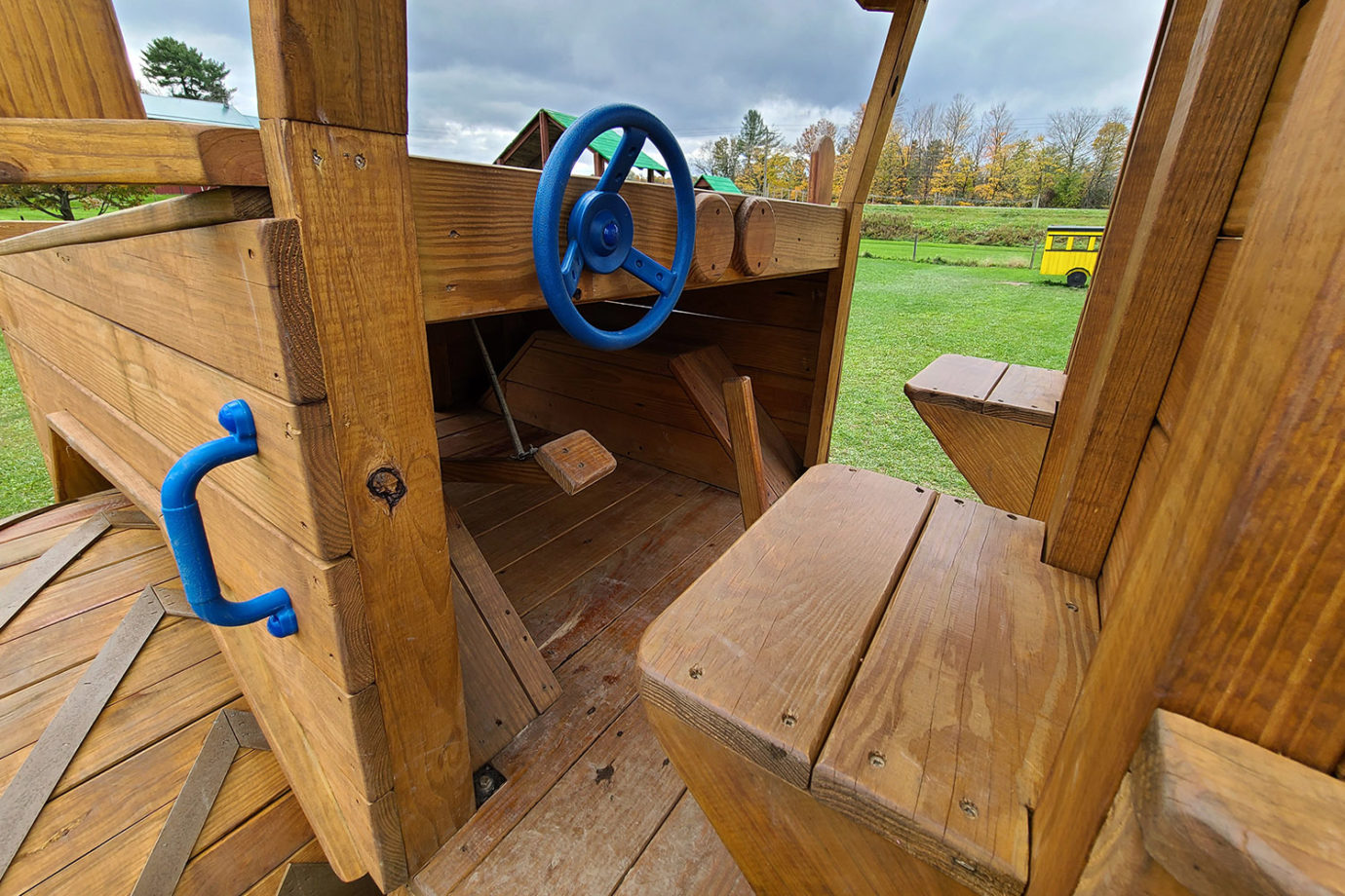 Wooden Monster Truck Playset For Sale | Amish Direct Playsets