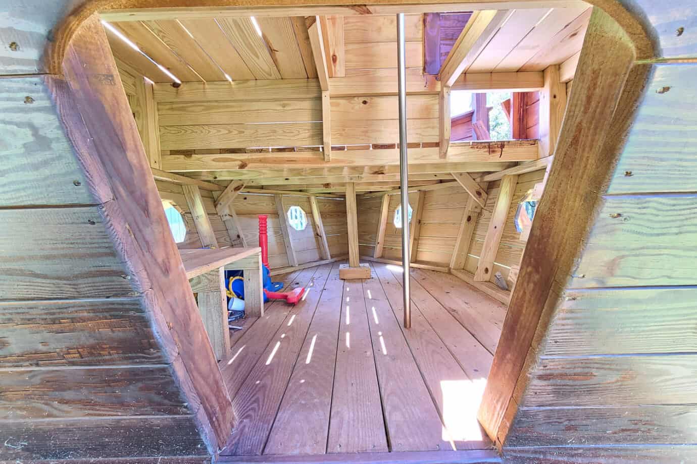 Wood Small Boat Playset For Sale | Amish Direct Playsets