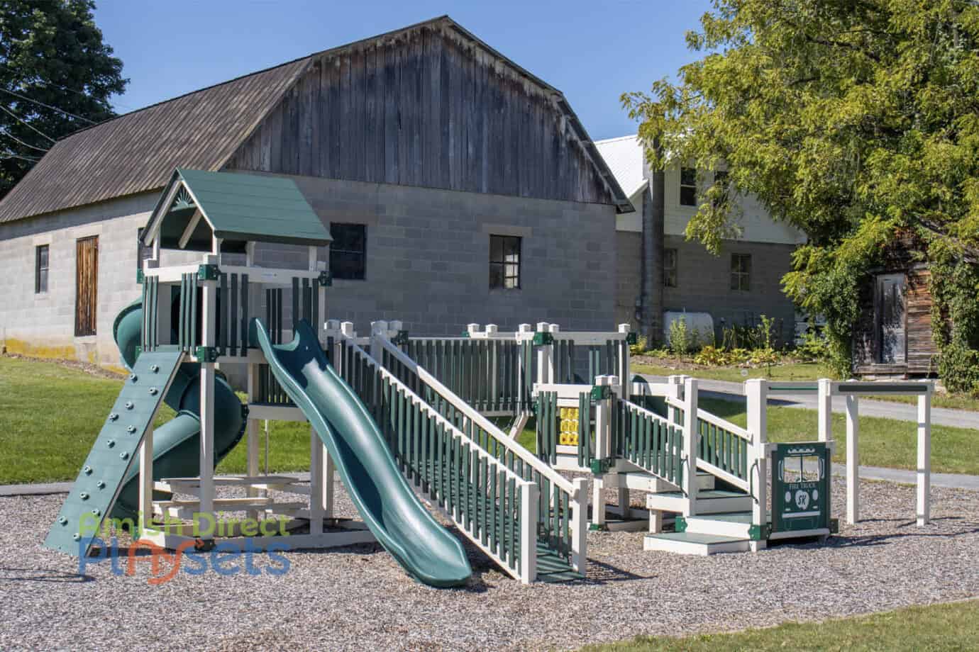 Lincoln's Labyrinth Commercial Playground for Sale | Amish Direct Playsets