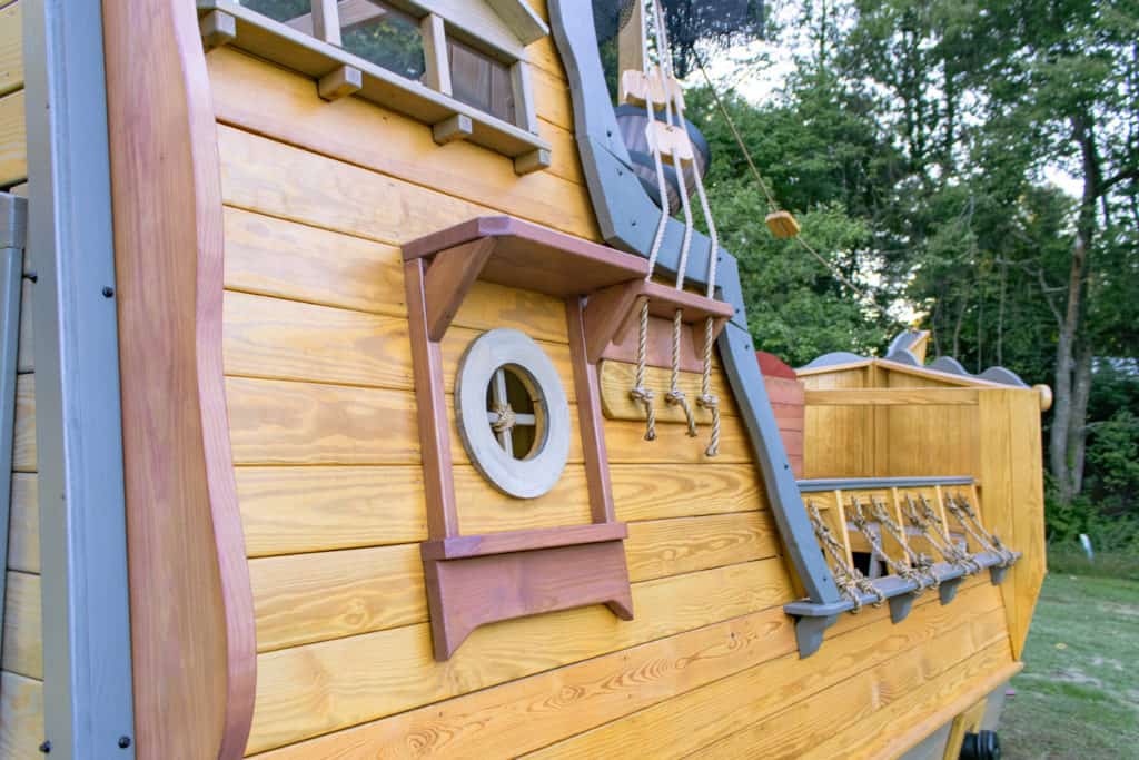 Model 2500 Commercial Pirate Ship | Amish Direct Playsets