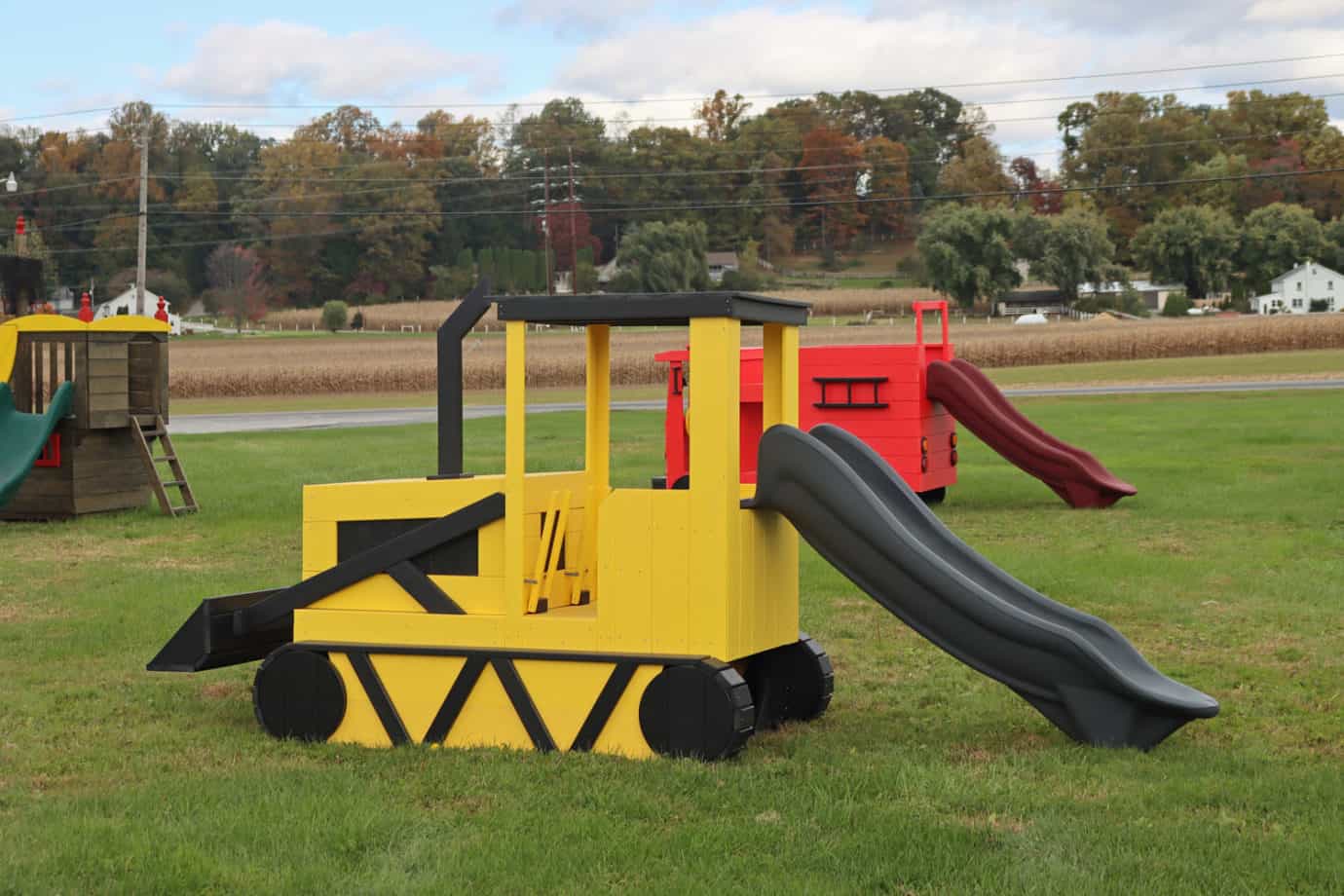 Model 3200 Mini Poly Bulldozer | Amish Direct Playsets