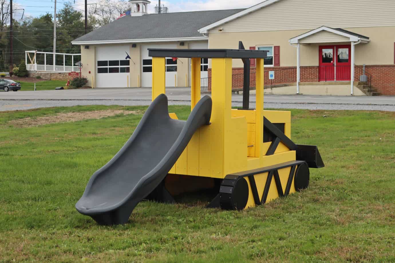 Miniature Bulldozer Playground For Sale | Amish Direct Playsets