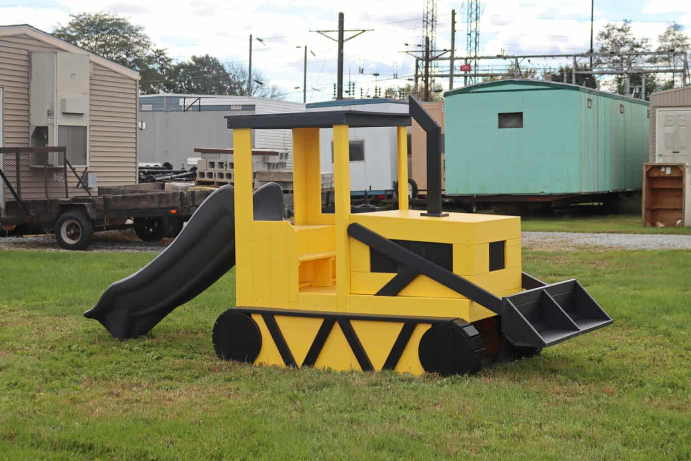 Model 3200 Mini Poly Bulldozer | Amish Direct Playsets