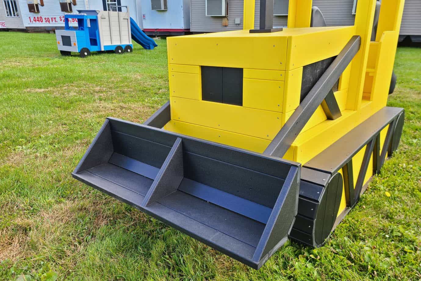 Miniature Bulldozer Playground For Sale | Amish Direct Playsets