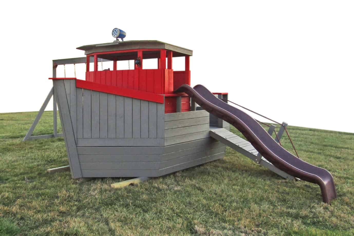 Wooden Tug Boat Specialty Playset | Amish Direct Playsets
