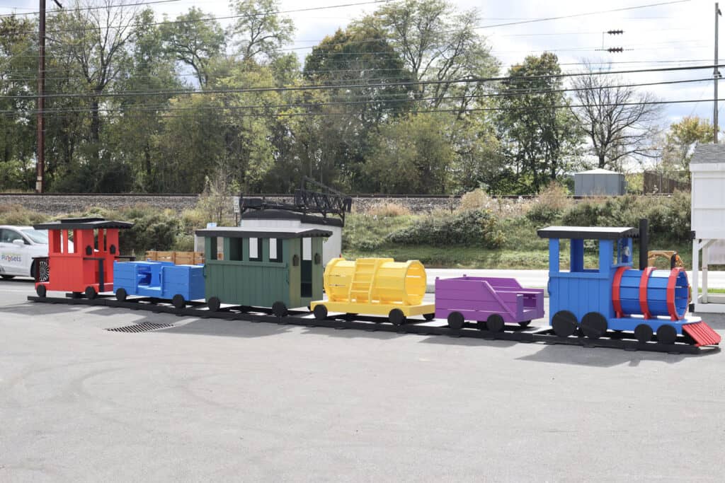 Model 1000 Poly 6 Piece Train Set | Amish Direct Playsets