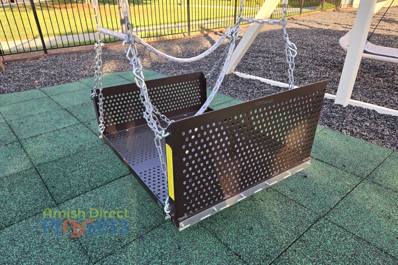 ADA Wheelchair Platform Swing | Amish Direct Playsets