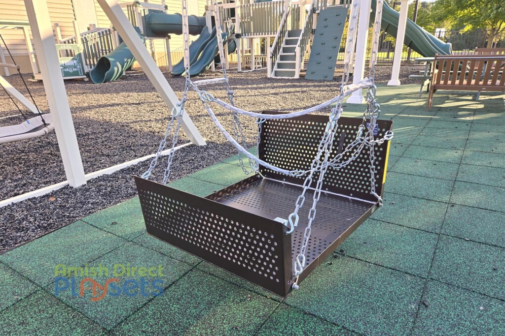 ADA Wheelchair Platform Swing | Amish Direct Playsets