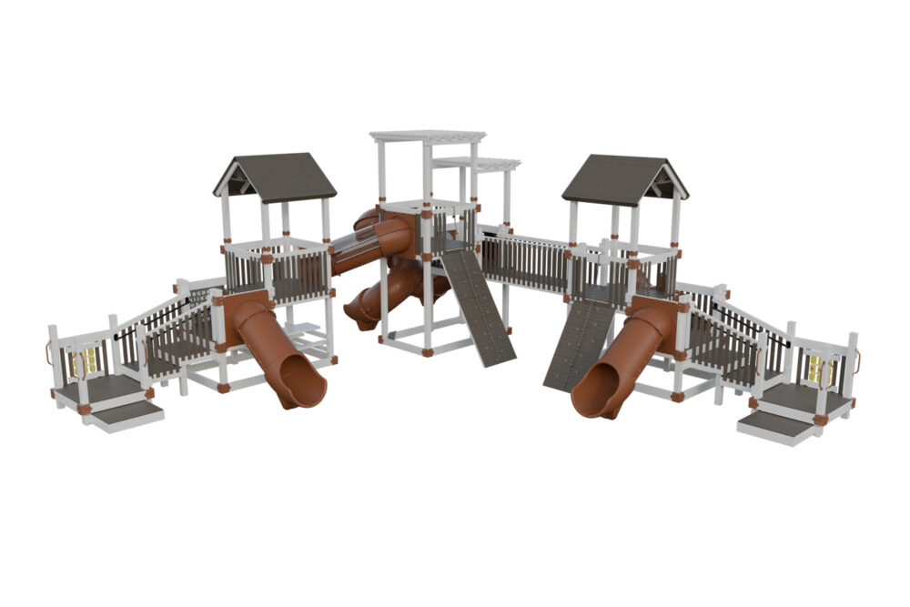 Mighty Escape Commercial Playground for Sale | Amish Direct Playsets
